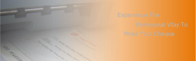 Main Page - Pro & Easy Cheque Writer Software